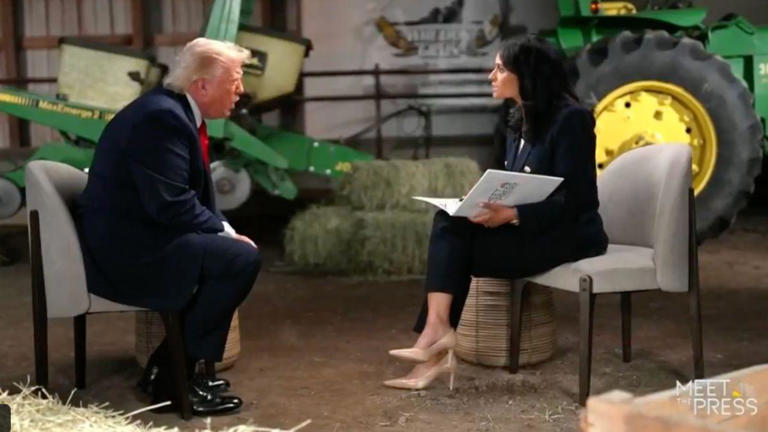 Donald Trump marches out of NBC interview after 'crooked' journalist ...