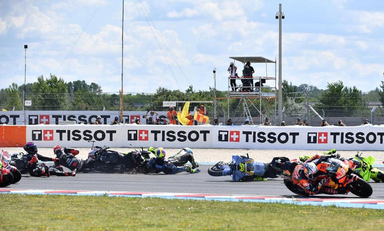 I pray before Turn 1: MotoGP riders react to predictable Hungarian GP crash