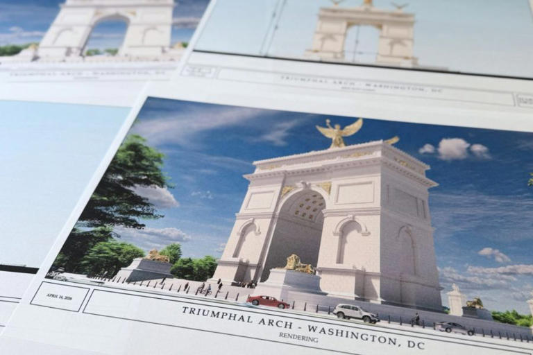 Public input sought on Trump’s proposed arch in Washington, DC