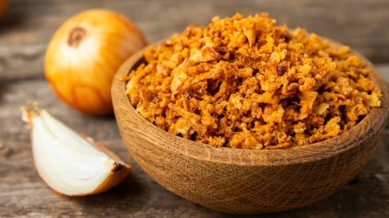 Skip store-bought and make crispy fried onions in the air fryer