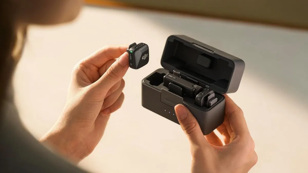 Sube el nivel de tus vlogs con el kit DJI mini micrófono inalámbrico ...