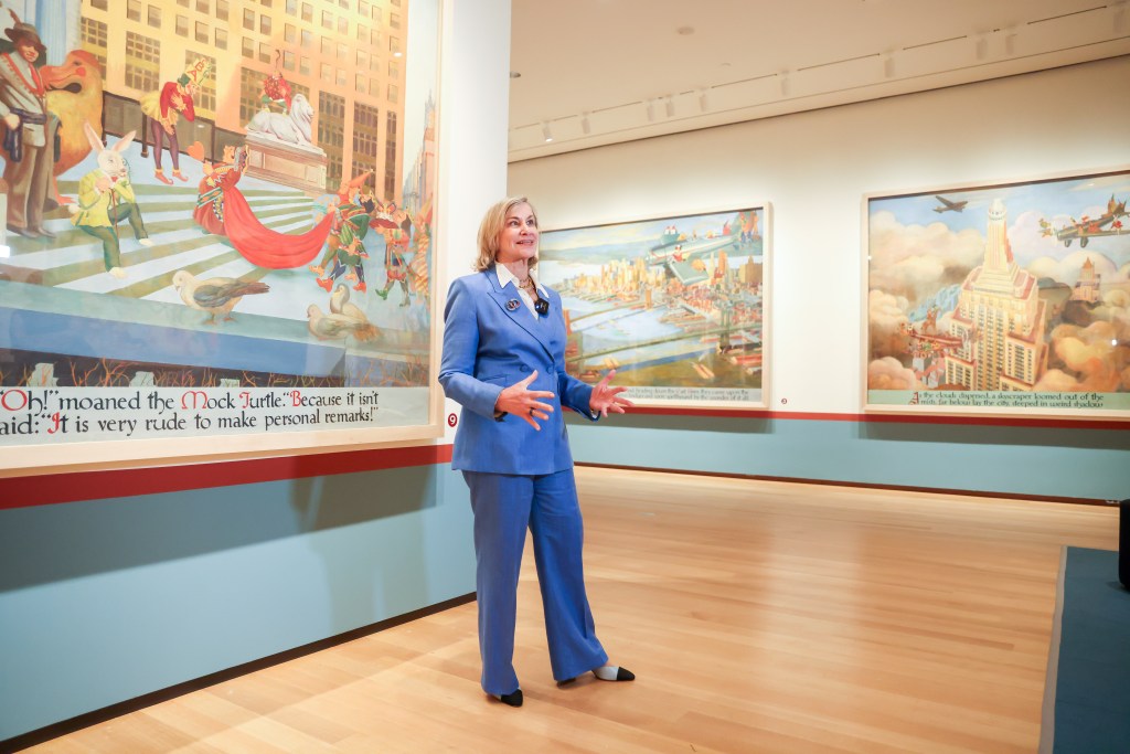 NYC’s miraculously saved 'Alice in Wonderland' hospital mural goes on ...