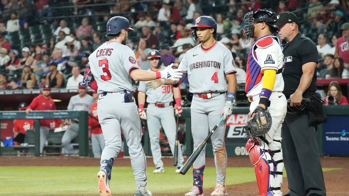Nats offensive show bludgeons Diamondbacks