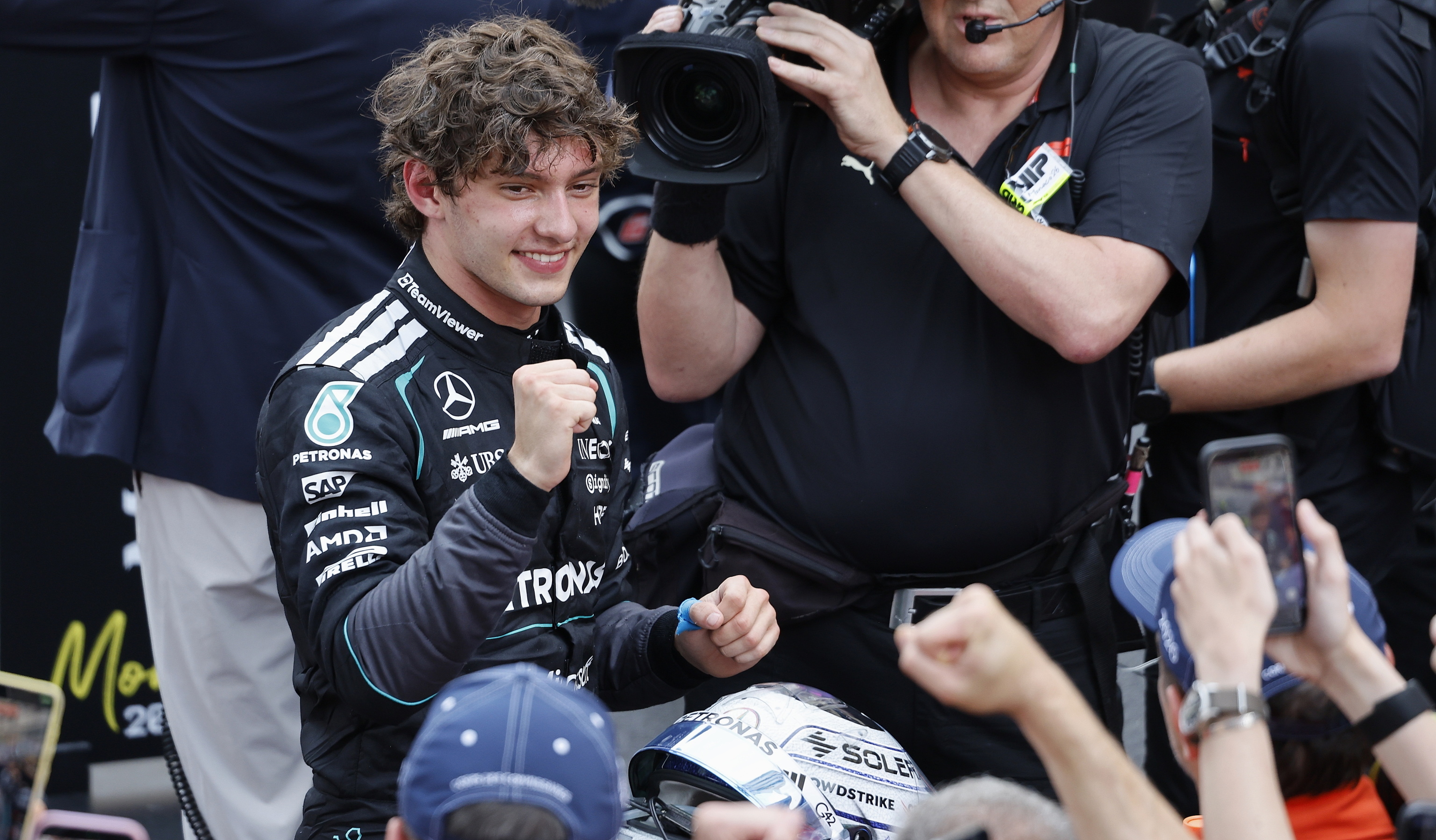 F1: Monaco; vince Antonelli, seconda la Ferrari di Hamilton