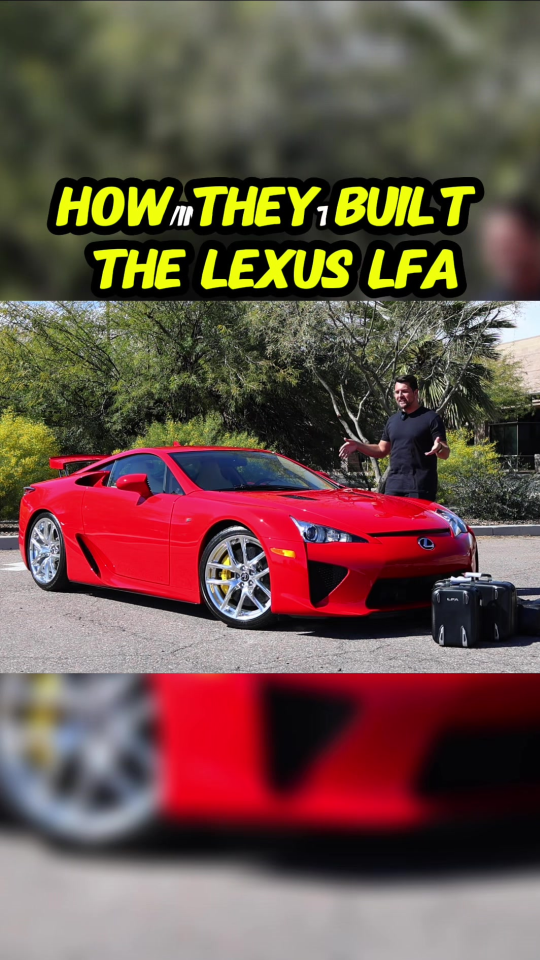 The design and performance insights behind the Lexus LFA