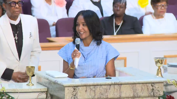 Democratic gubernatorial candidate Keisha Lance Bottoms courts Black ...