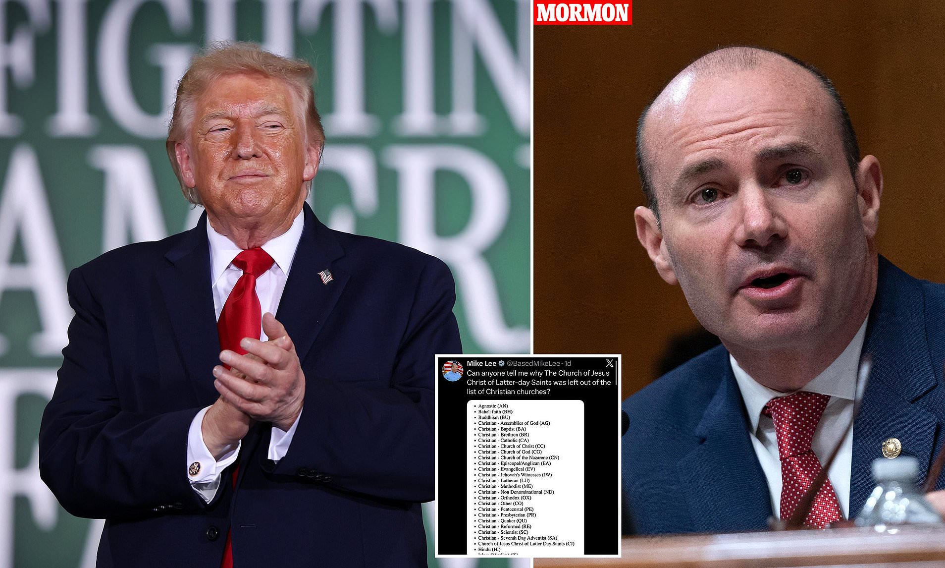 Furious Mormons riled up after they were left off Pentagon's ...