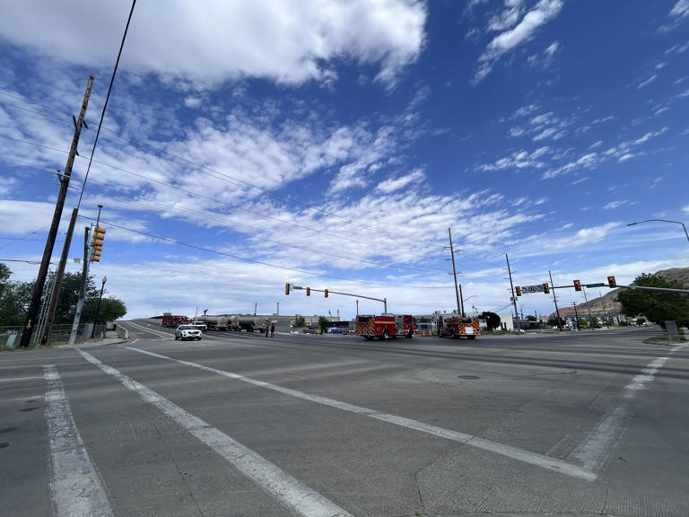 Fuel spill near downtown Salt Lake City, avoid area