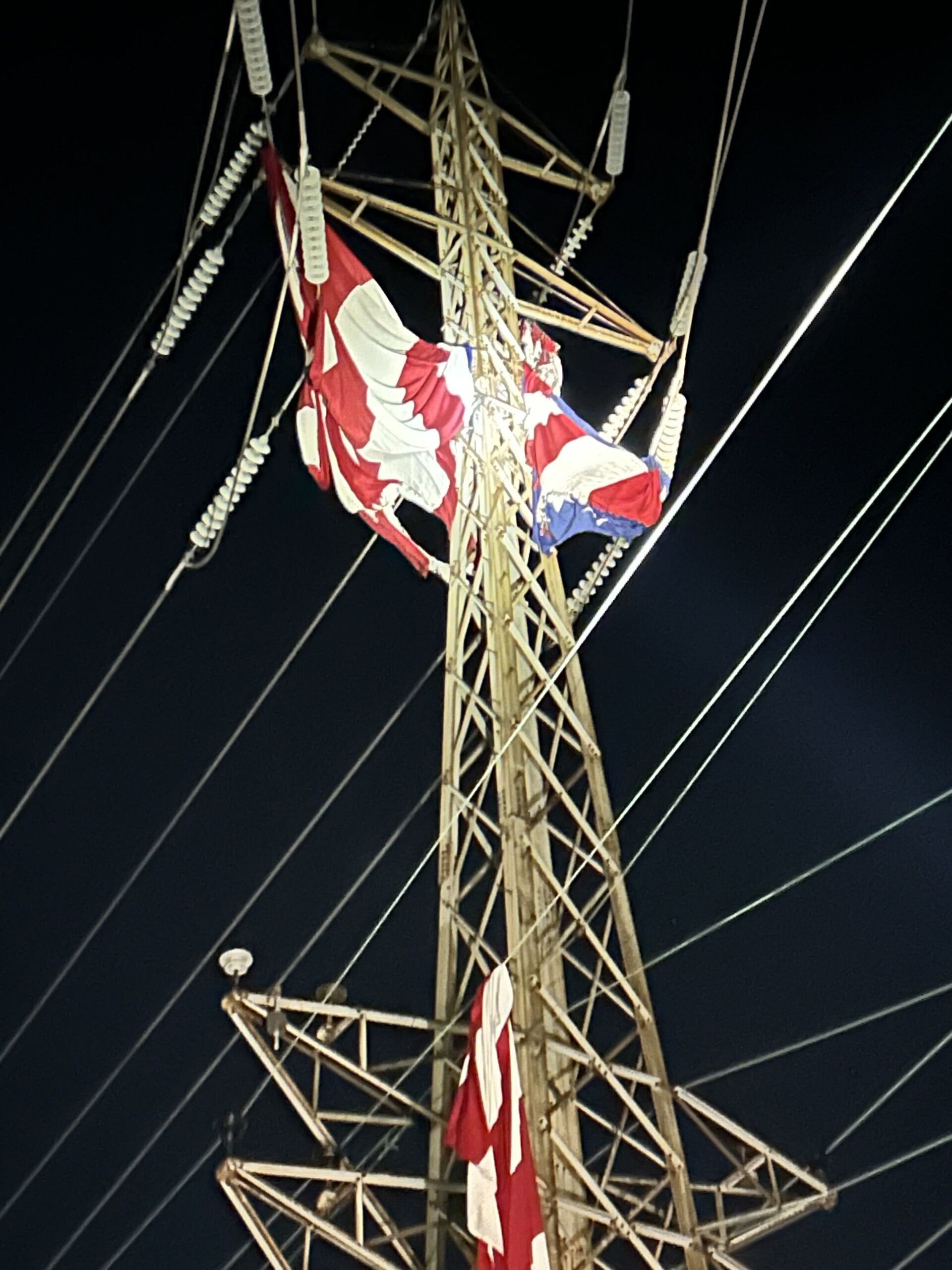 American flag causes 40,000 power outages across Greenwich
