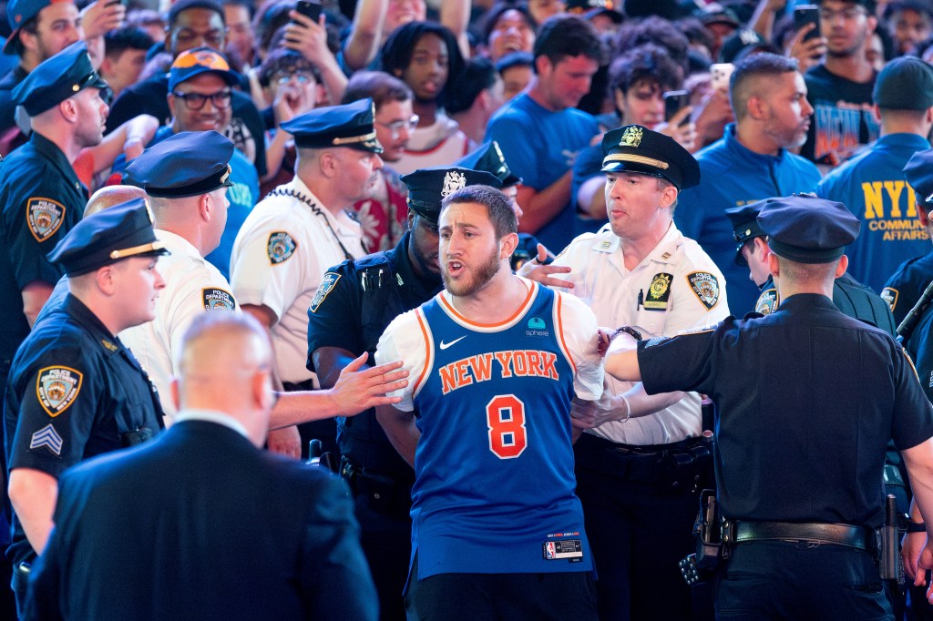 NYC rejects permits for MSG’s outdoor Knicks watch party for Game 3 of ...