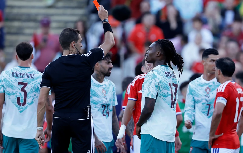 Leao's red card puts Portugal's World Cup opener in doubt