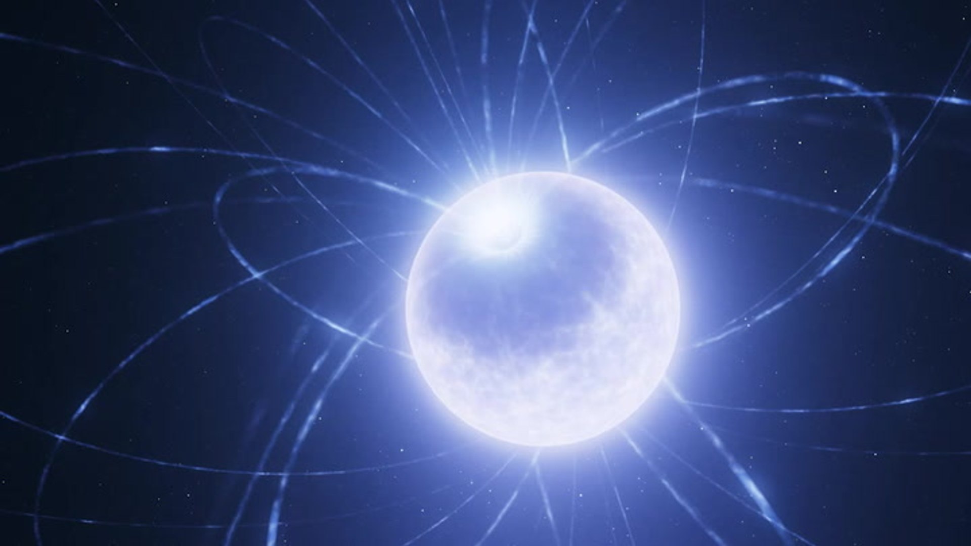 ESO detects a scar imprinted on surface of white dwarf star