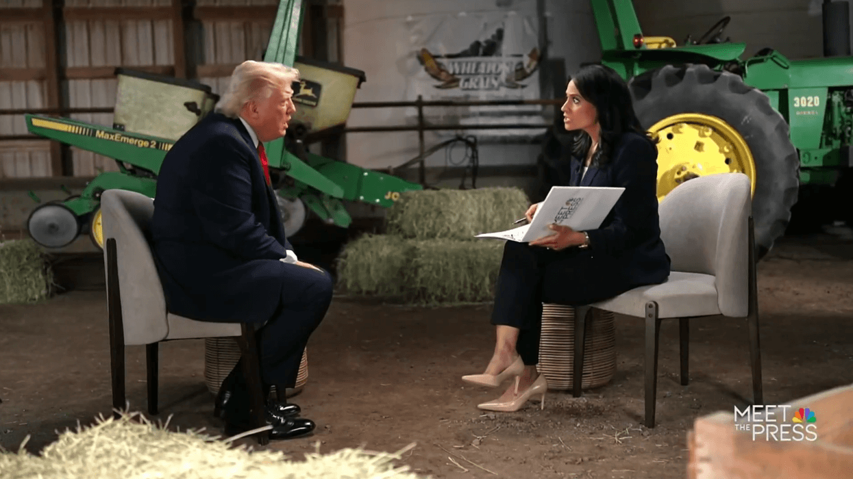 Trump tells NBC host she’ll be ‘blown up’ if war objective fails