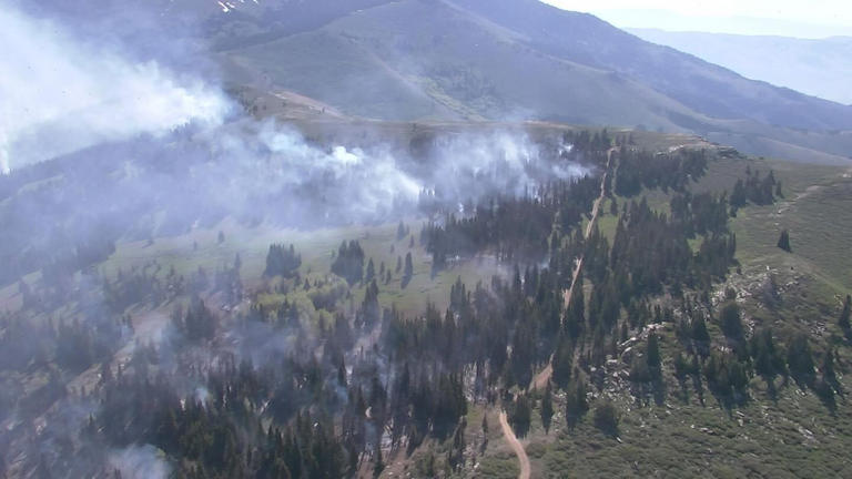 Summit Creek fire is mostly contained, smoke still visible