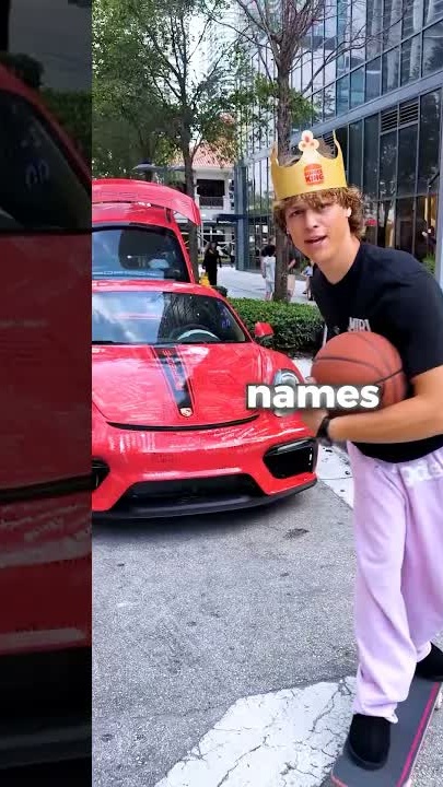 Writing my subscribers on my Lambo!