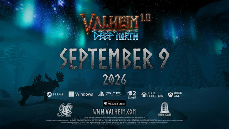 Valheim 1.0 launches September 9 with the Deep North