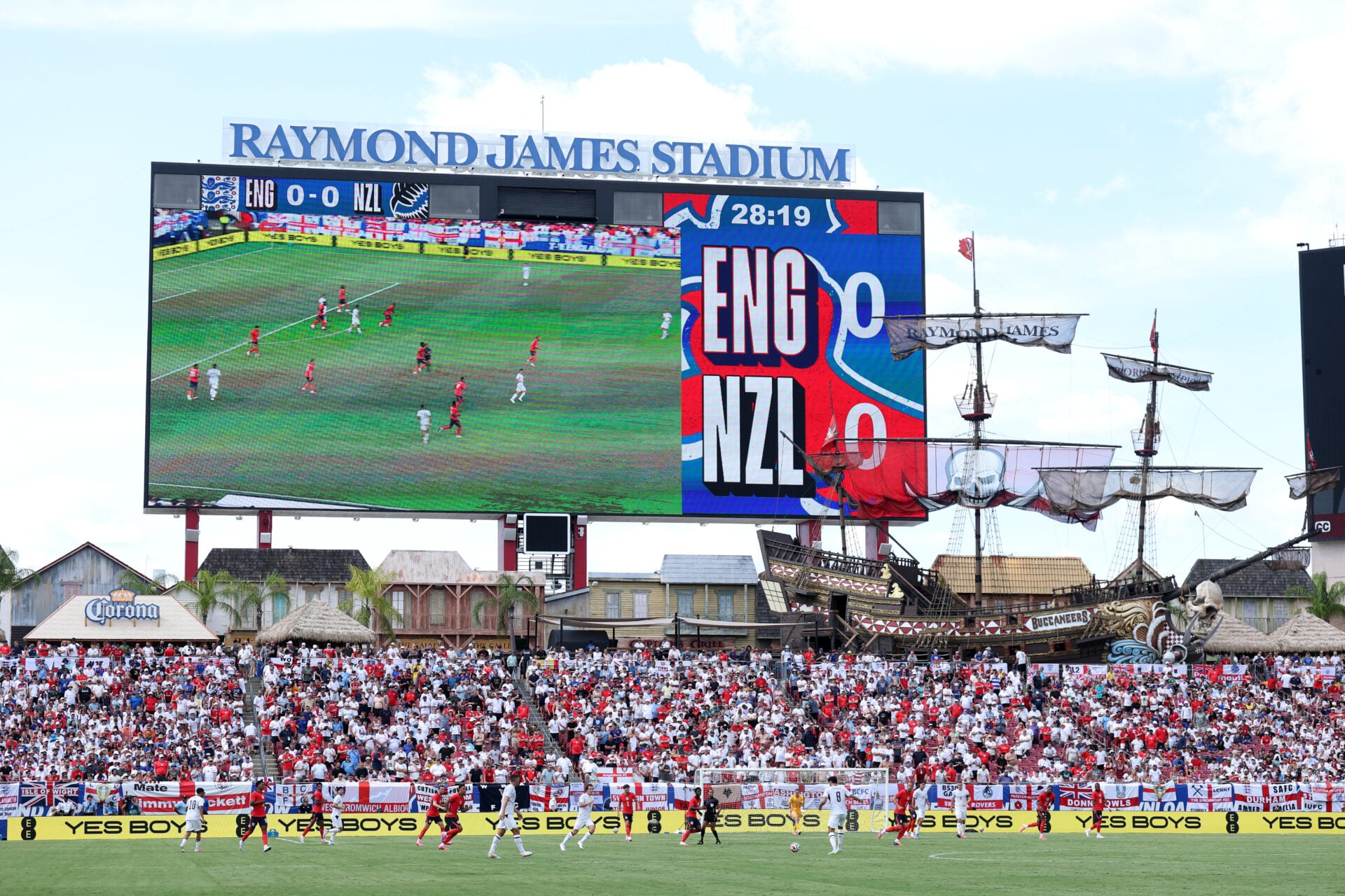 Beer prices stun supporters at England vs New Zealand friendly in USA ...