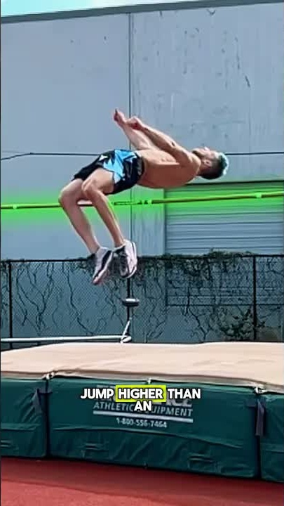 Pro dunker vs Olympic high jumper challenge!