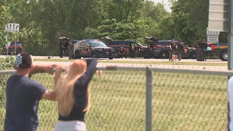 2 in custody after shooting leads to multi-department chase