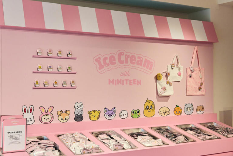 Seventeen scoops up fans across Asia with its ice cream themed pop-up