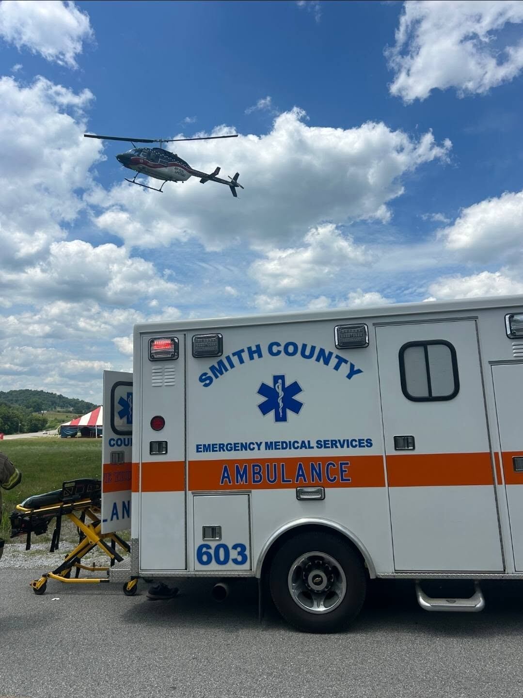 Driver resuscitated after medical emergency leads to crash in Smith County