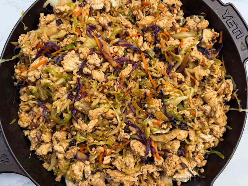 Whenever I have a pound of ground chicken, I make this 3-ingredient ...