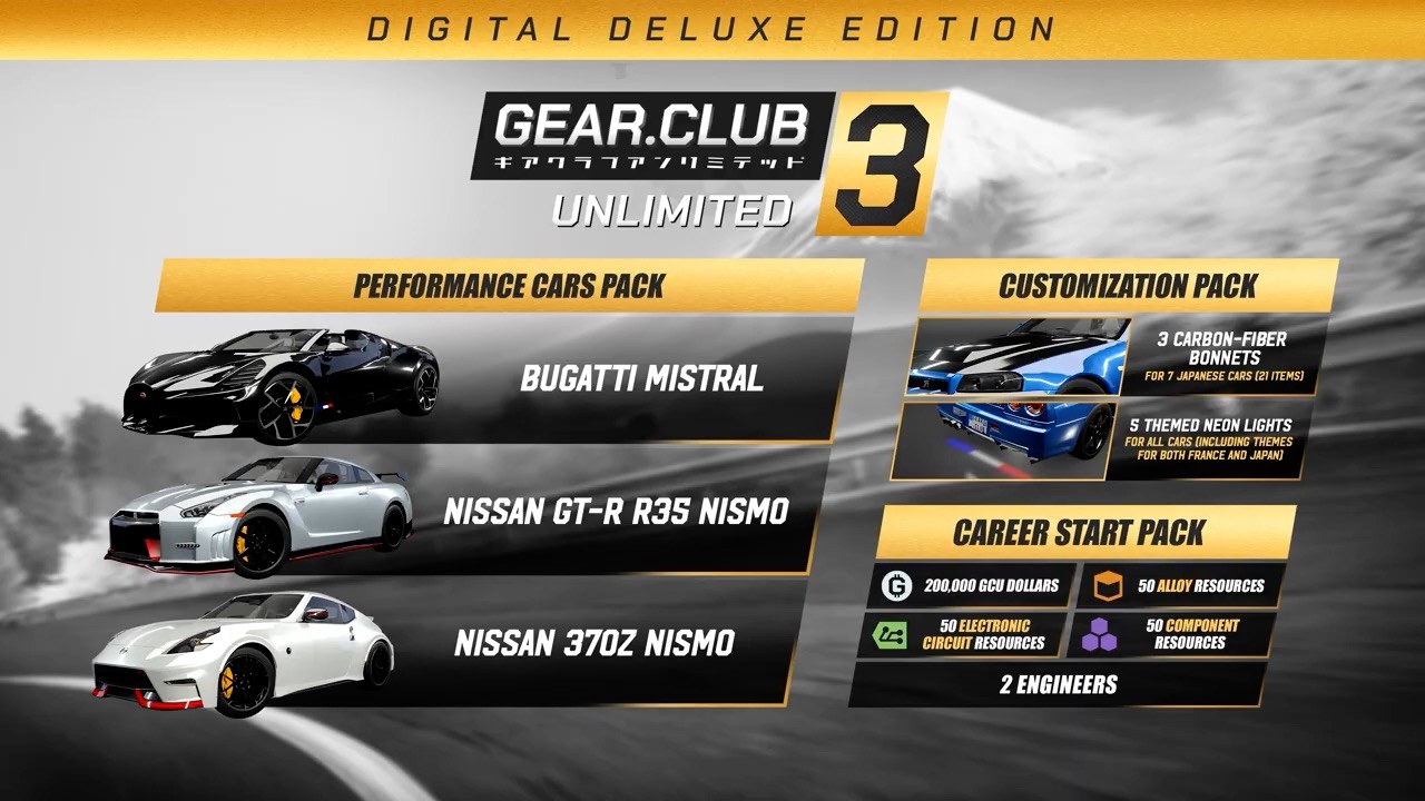 Gear Club Unlimited 3 official release window