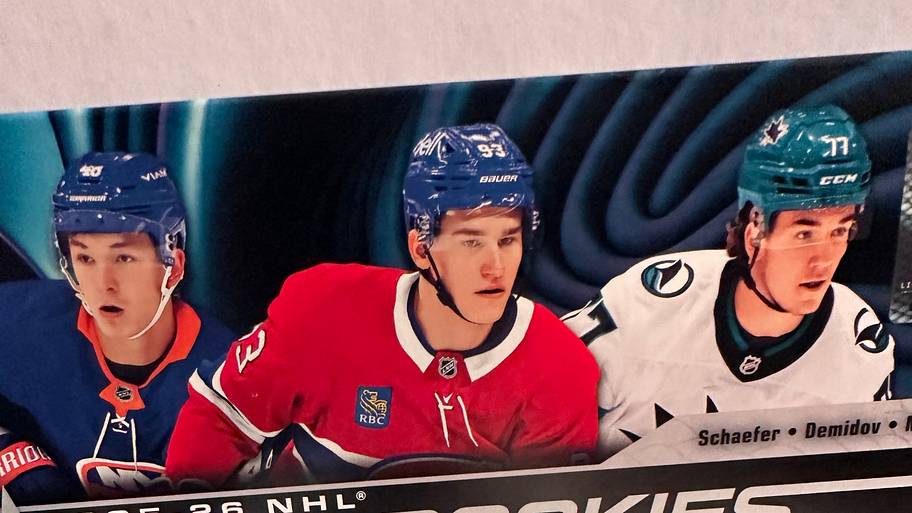 2025-26 Upper Deck NHL star rookies box set review