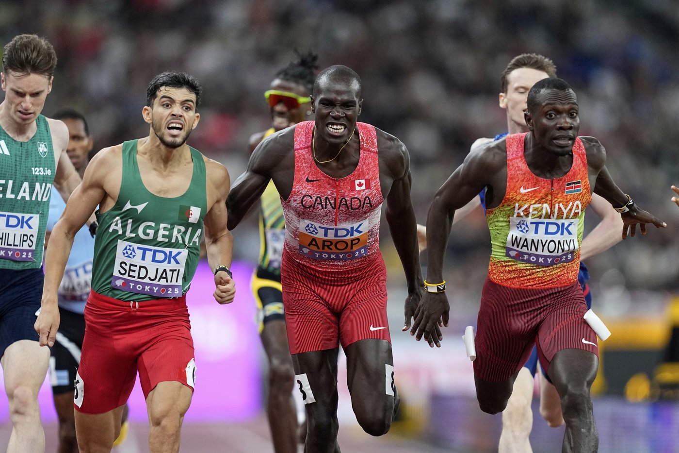 Canada's Marco Arop finishes second in season-best effort in 800m at ...