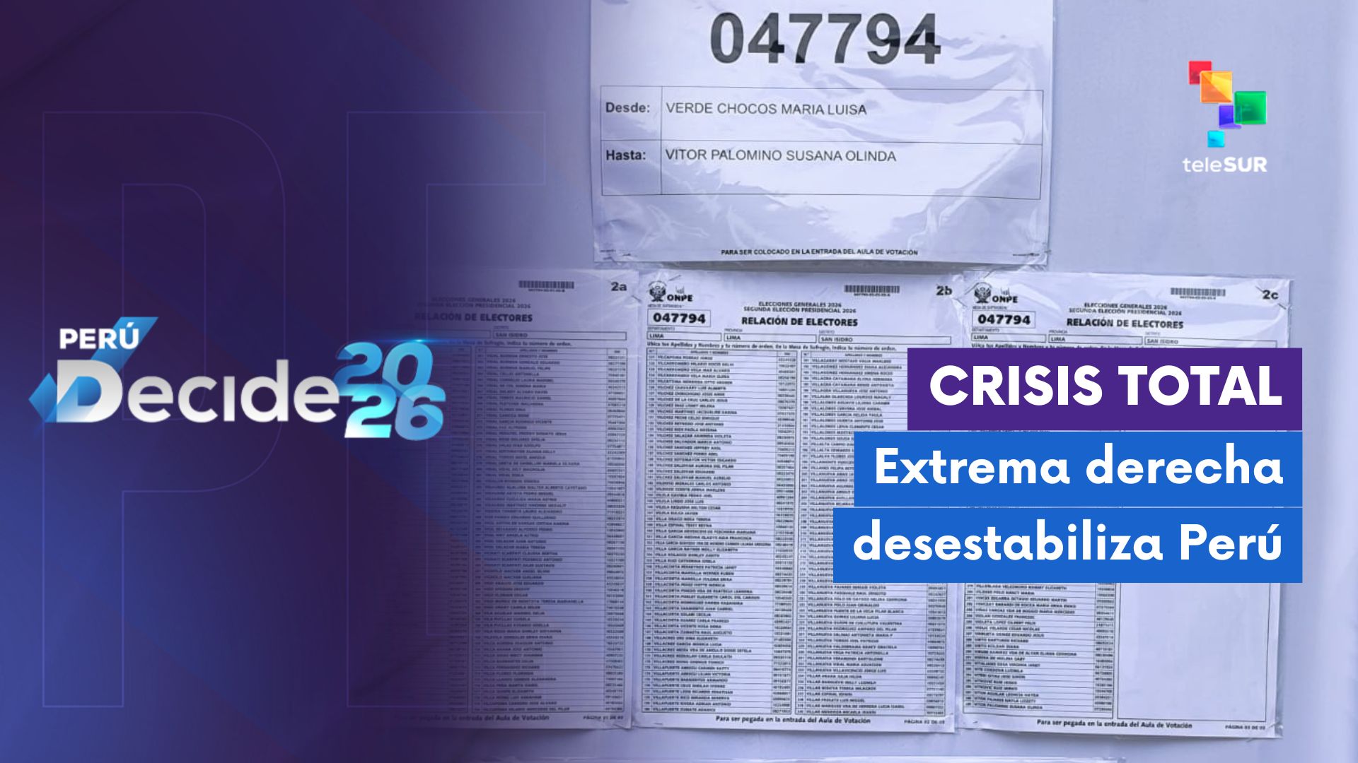 Entrevista | Crisis política en Perú aumenta por la polarización social