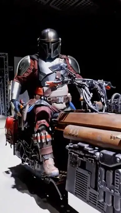 Man brings The Mandalorian and Grogu into reality with an incredible ...