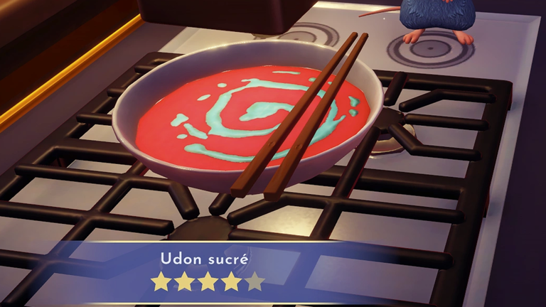 Udon sucré Dreamlight Valley : comment préparer cette recette 4 étoiles