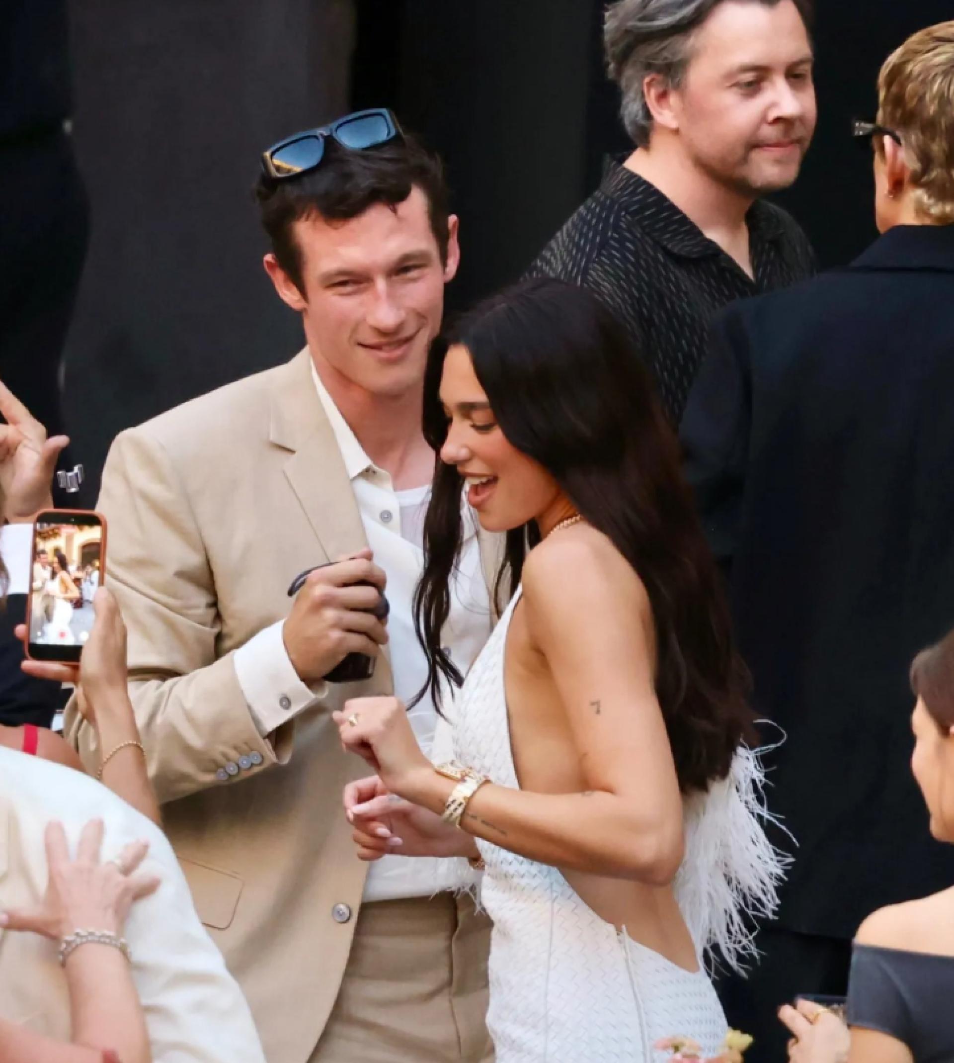 Elton John performs at Dua Lipa and Callum Turner wedding in Sicily