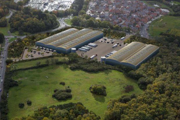 Developer hits back after 'arrogant' criticism over 800-job warehouse plan