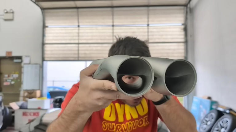 This 3D-printed exhaust delivers more engine horsepower than X-pipes ...