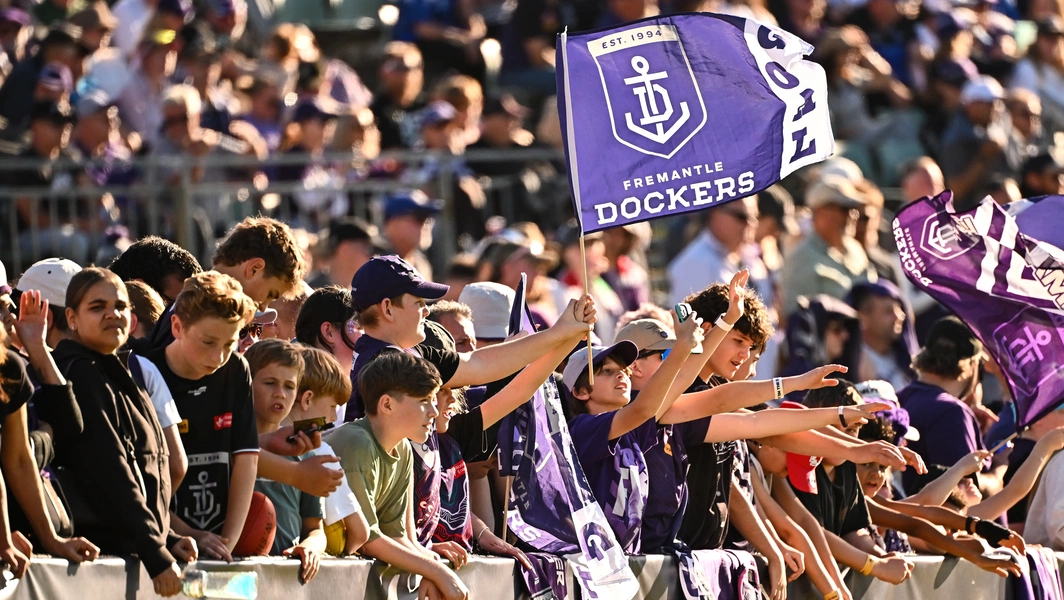 Fremantle's record win fuels hype but coach stays grounded