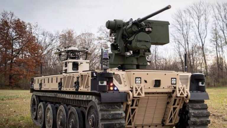 The US Army is testing an armed ground robot with a 30mm cannon and ...