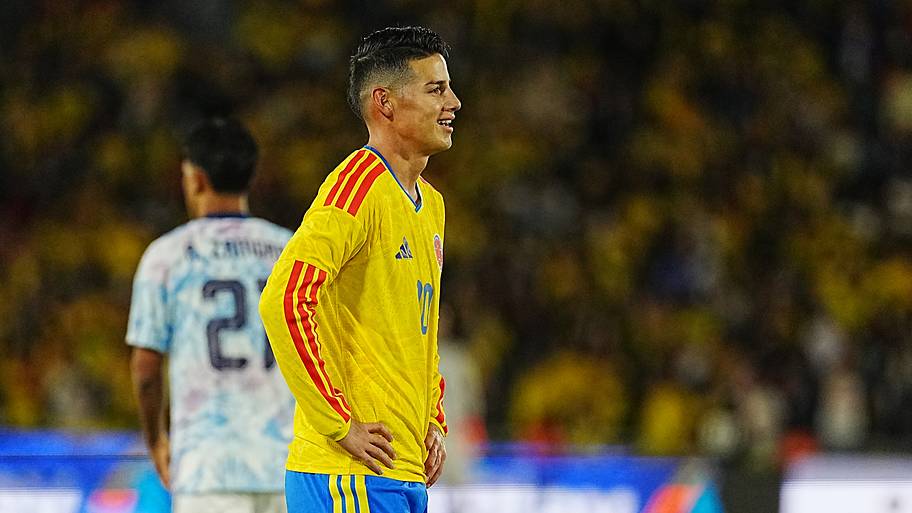 Will James Rodriguez play tonight for Colombia's friendly match vs ...