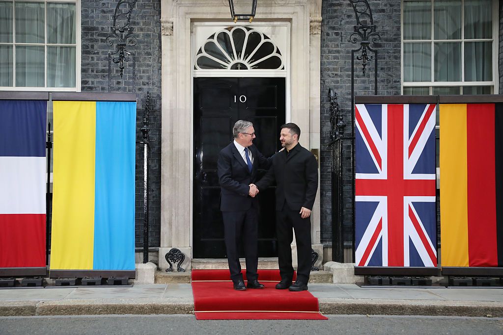 Zelensky arrives in London for bilateral, E3 talks