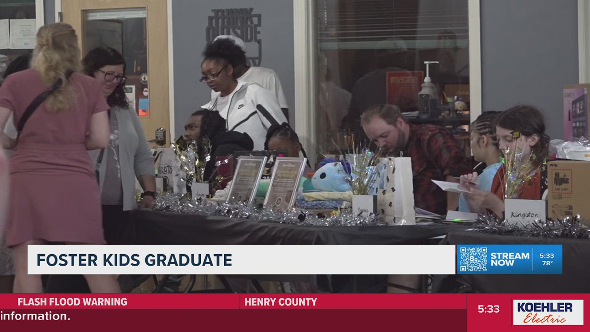 Local churches celebrate group of foster kids graduating