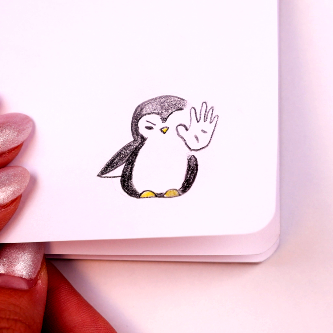 Pinguin sagt stopp 🐧