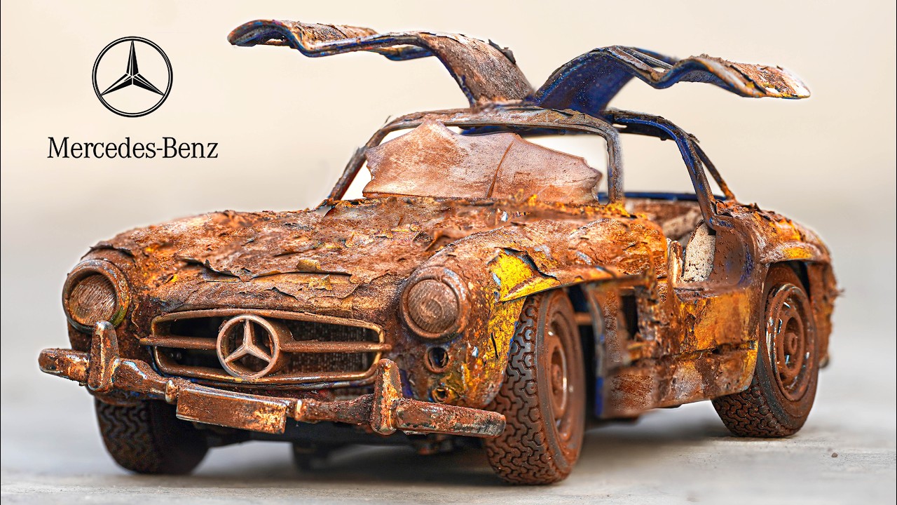 Watch me restore a rare Mercedes 300 SL