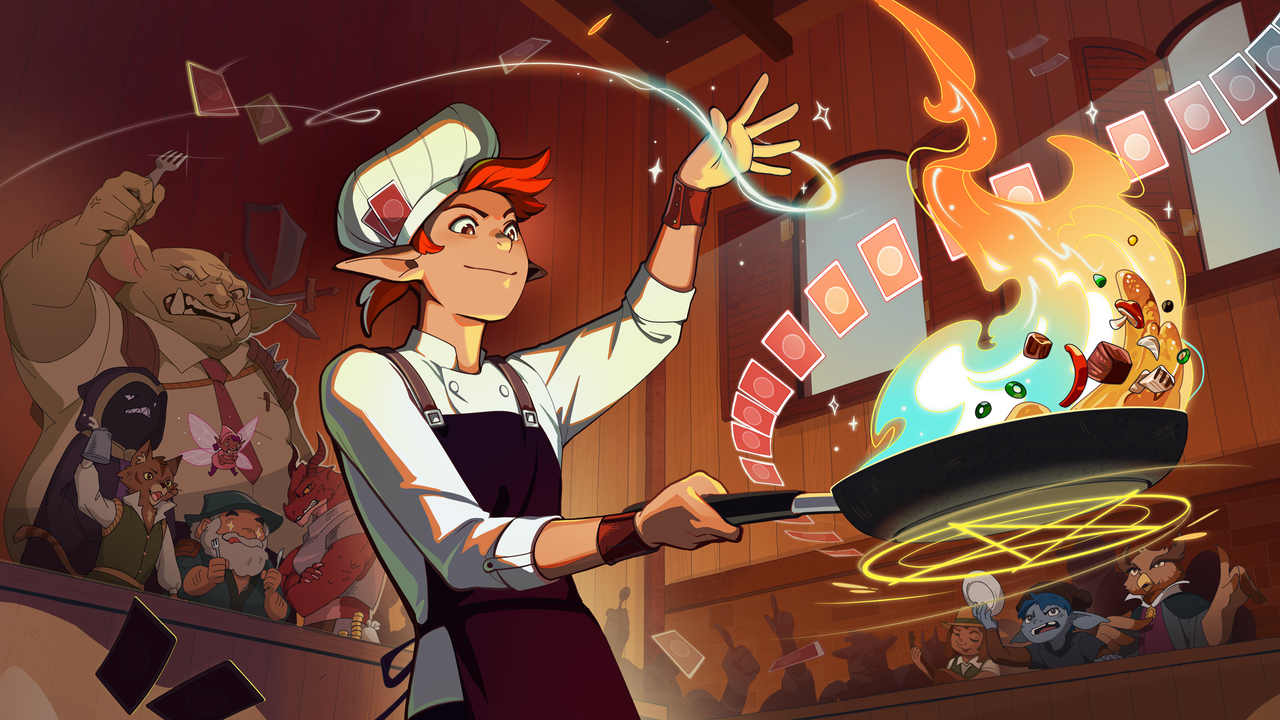 Impress magical chefs and customers in this deck-building cooking sim ...