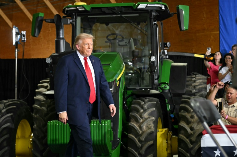 Trump storms out of tense, rain-plagued NBC interview