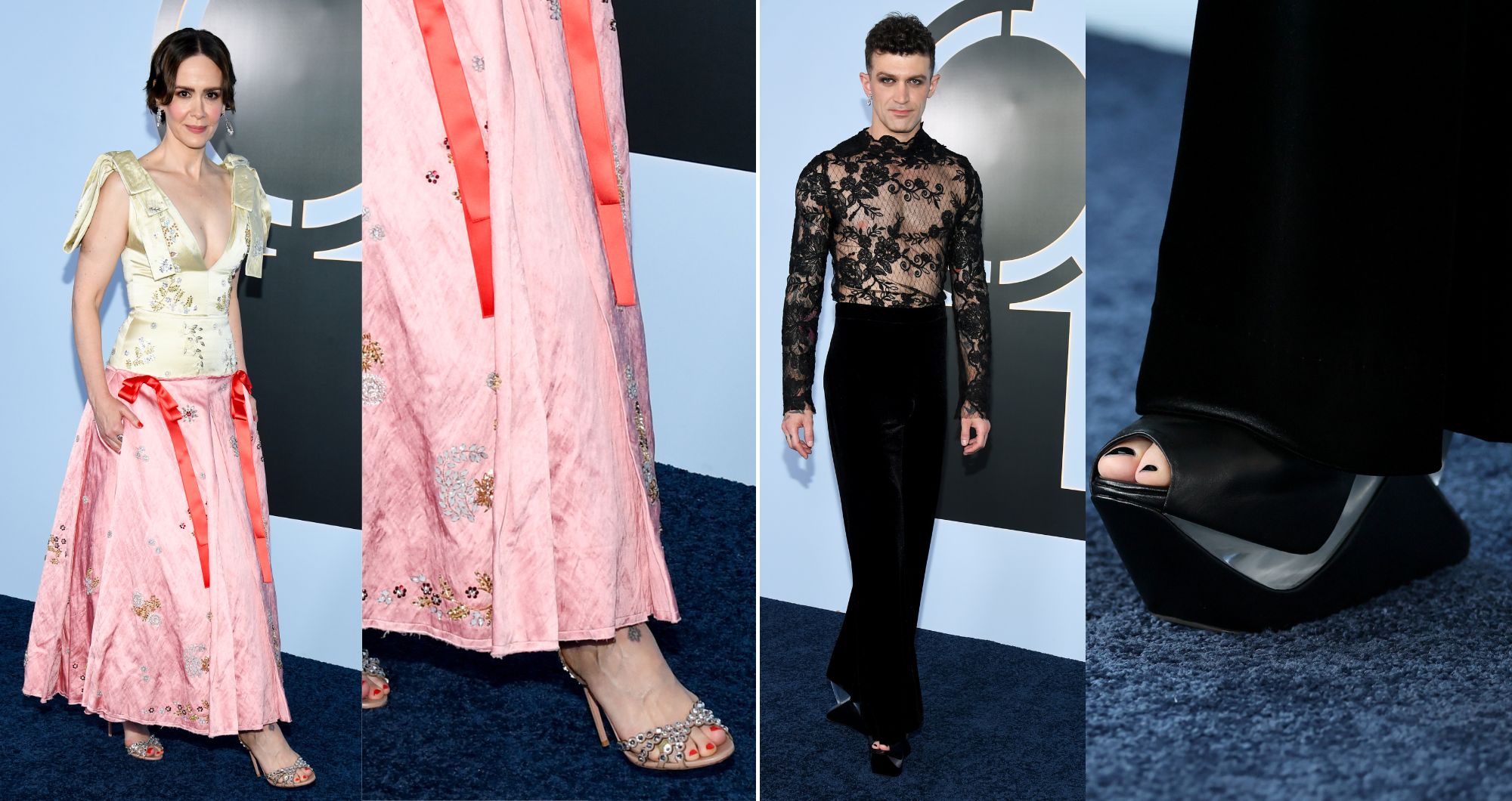 Sarah Paulson sets off a statement shoe streak at the 2026 Tony Awards