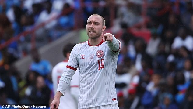 Christian Eriksen collapses on pitch for Denmark during friendly vs ...