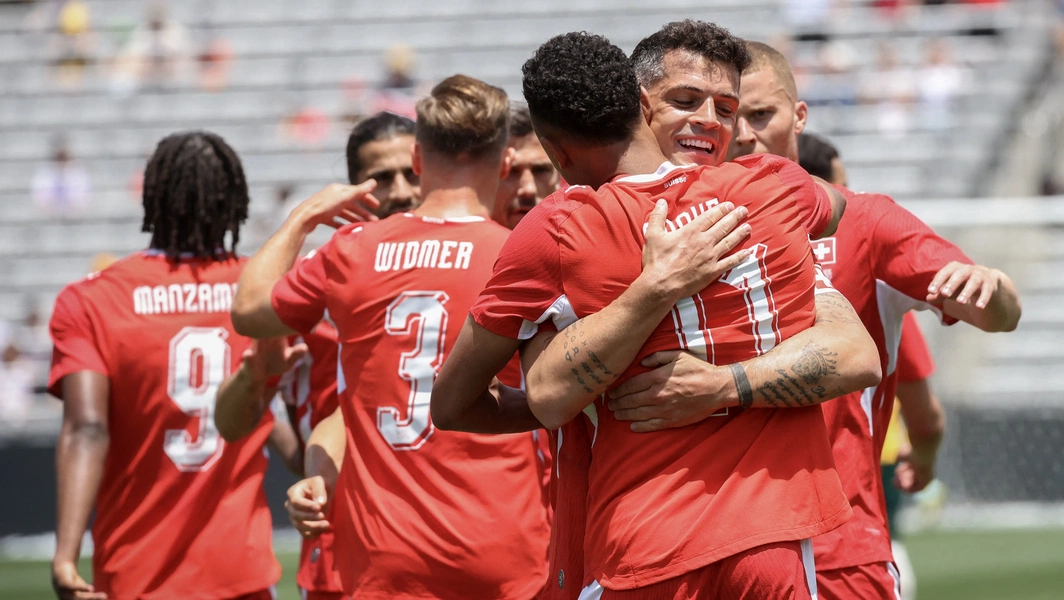 Yengi scores on debut as Socceroos draw with Switzerland