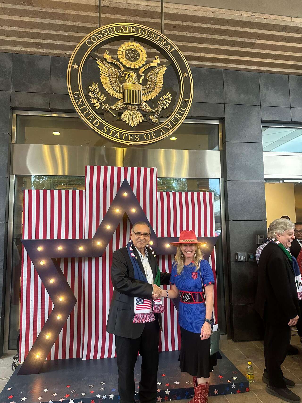 Mayor participates in Mexico event marking America's 250th birthday