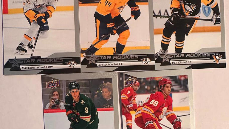 2025-26 Upper Deck NHL star rookies box set review
