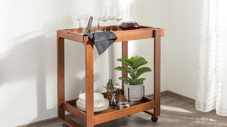 Everyone owned one in the 60s – upcycle a vintage bar cart to give it a ...